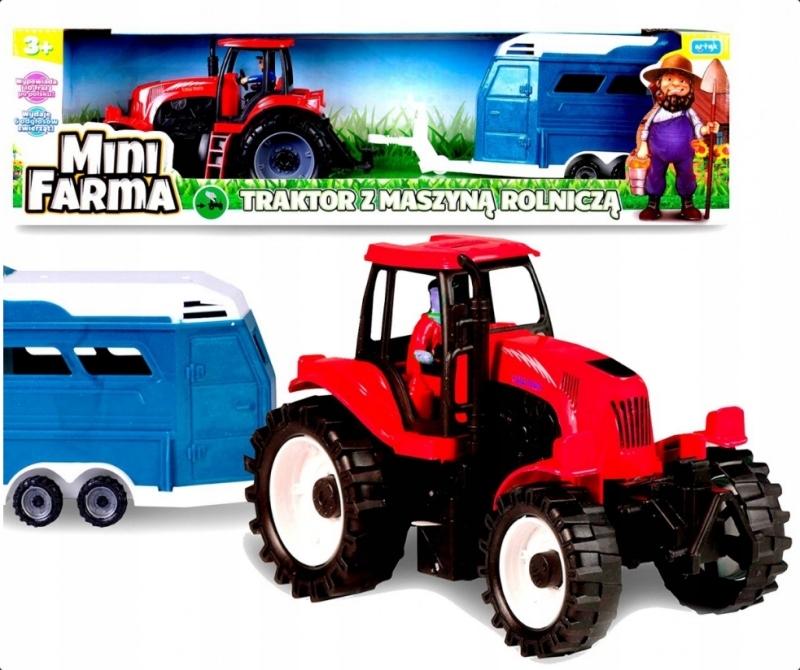 MINI FARMA MÓWIĄCY TRAKTOR Z MASZYNĄ ROLNICZĄ - 8763918576 - oficjalne ...