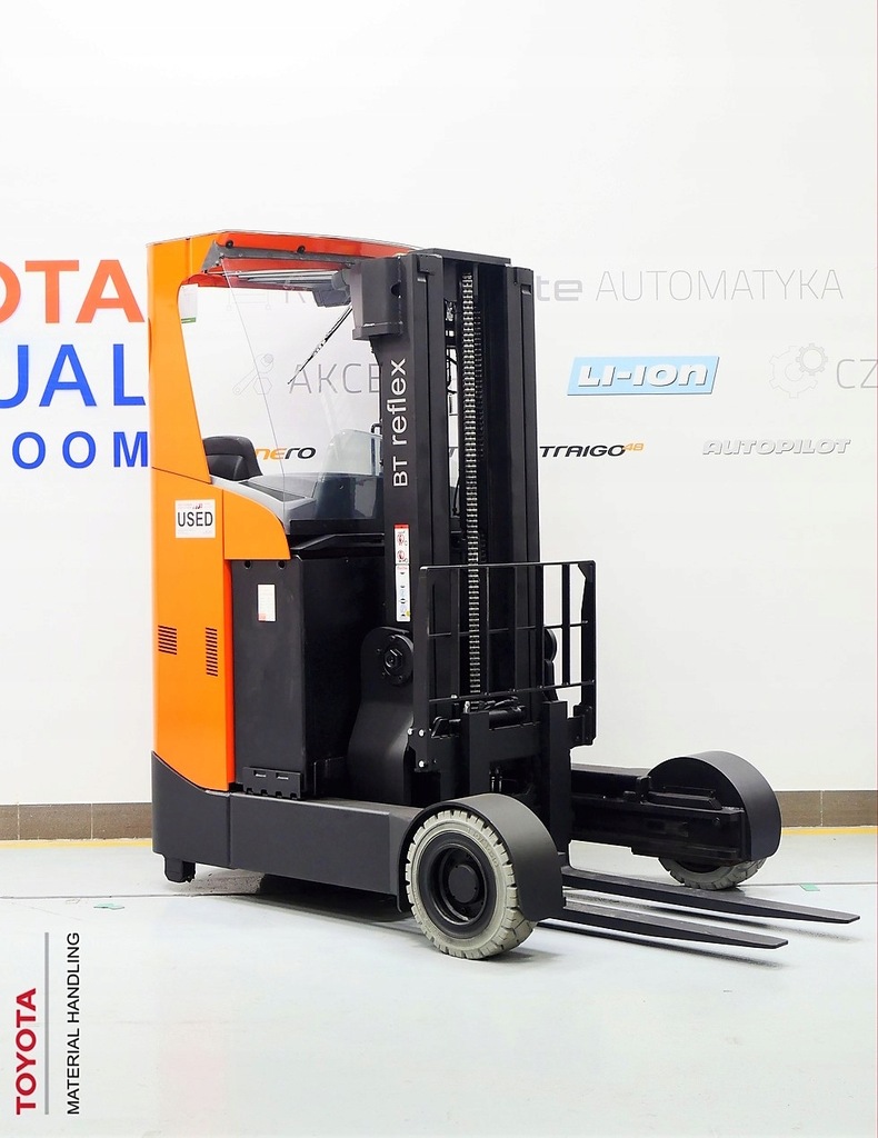 RRE160 R wózek el. wysoki skład duże koła Jak nowy - 13361083459 ...