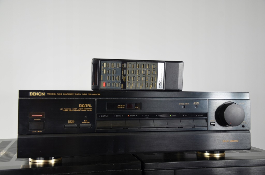 PRZEDWZMACNIACZ DENON PREAMP DAP-2500 PILOT! - 14065904630 - oficjalne ...