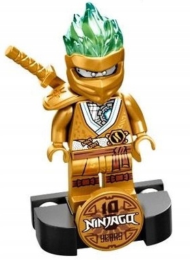 LEGO figurka Złoty Zane 10-lecie Ninjago Limited - 10786867992 ...
