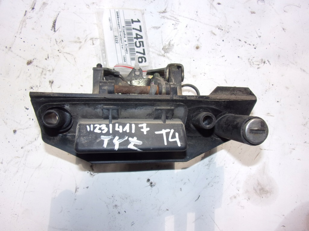 Klamka z klapy Vw Transporter T4 - 13340330364 - oficjalne archiwum Allegro