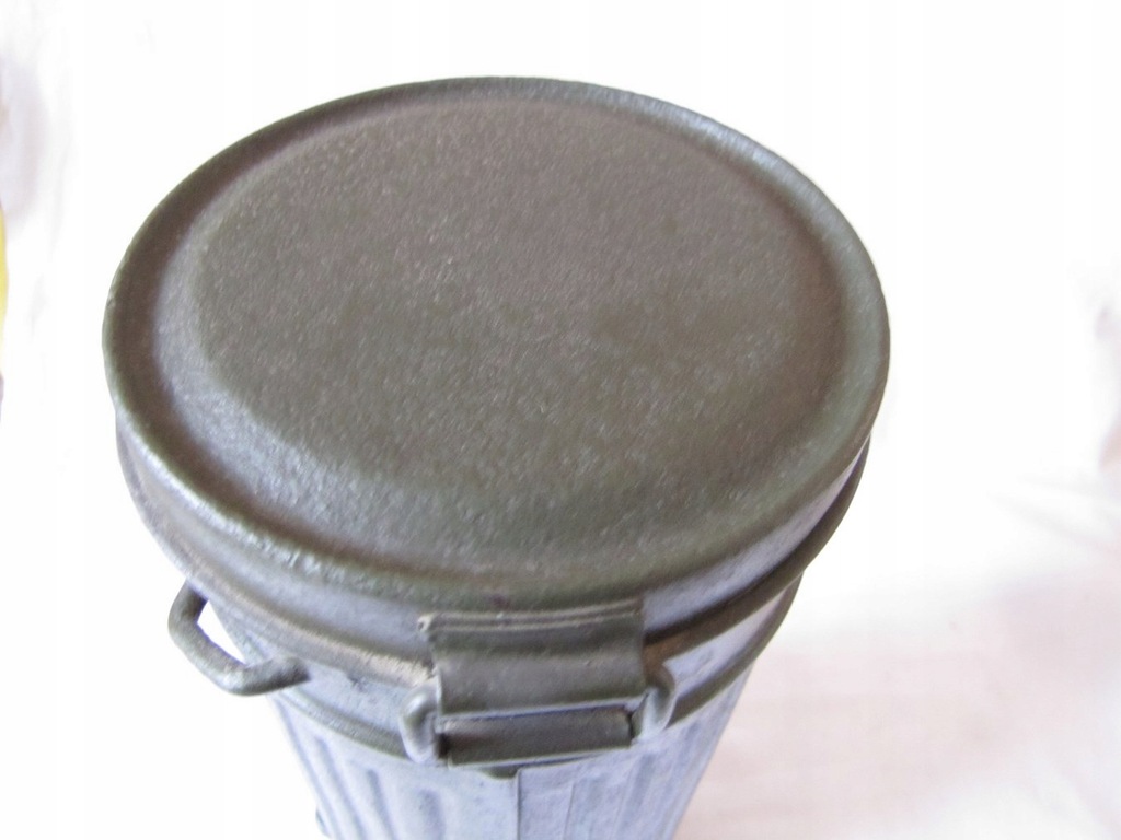 PUSZKA MASKA P GAZ NIEMCY II WOJNA - SYGNOWANA - 13483715461 - oficjalne archiwum Allegro