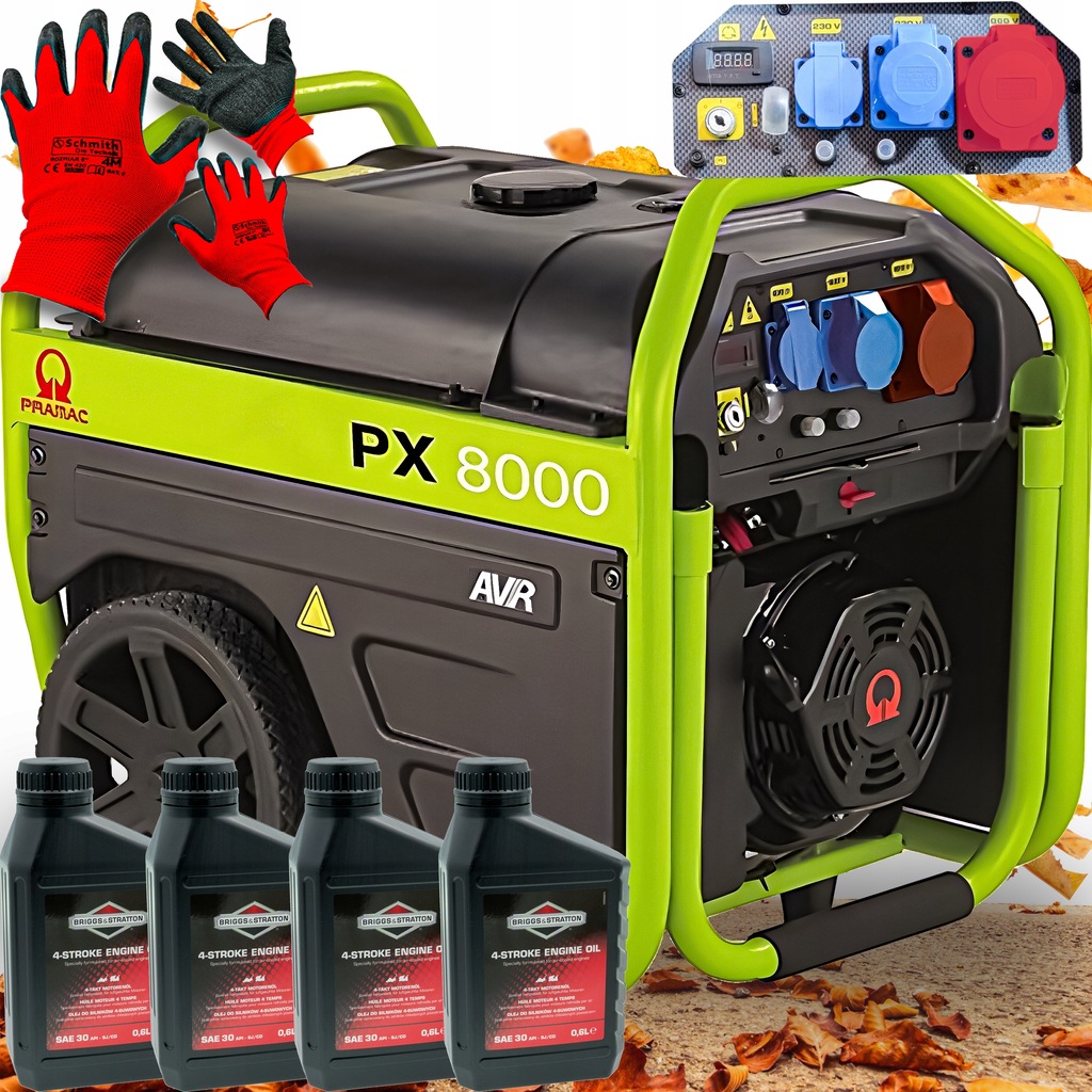 PRAMAC AGREGAT PRĄDOTWÓRCZY PX8000 AVR 2-4,8KW - 12601998779 - oficjalne archiwum Allegro