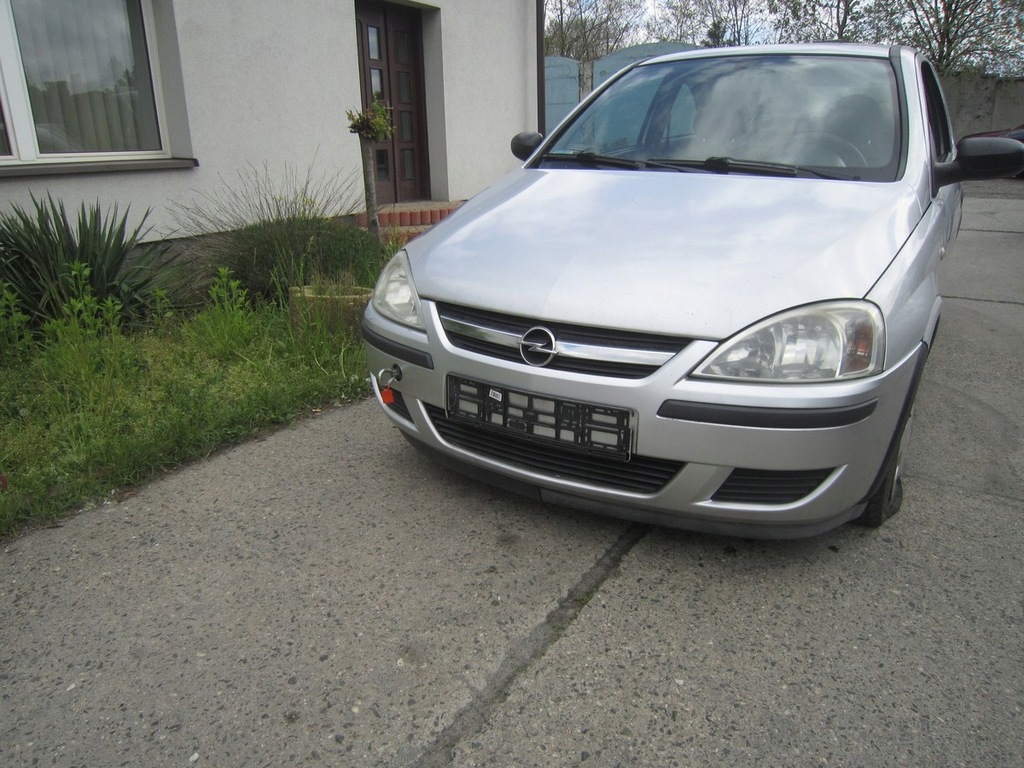 OPEL CORSA C MASKA ZDERZAK LAMPY BŁOTNIKI PAS Z157 - 13702237112 - oficjalne archiwum Allegro