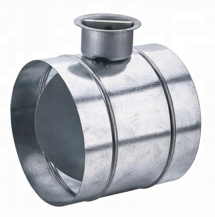 PRZEPUSTNICA regulacyjna fi 200 do rur spiro ocynk - 11365386423 - oficjalne archiwum Allegro