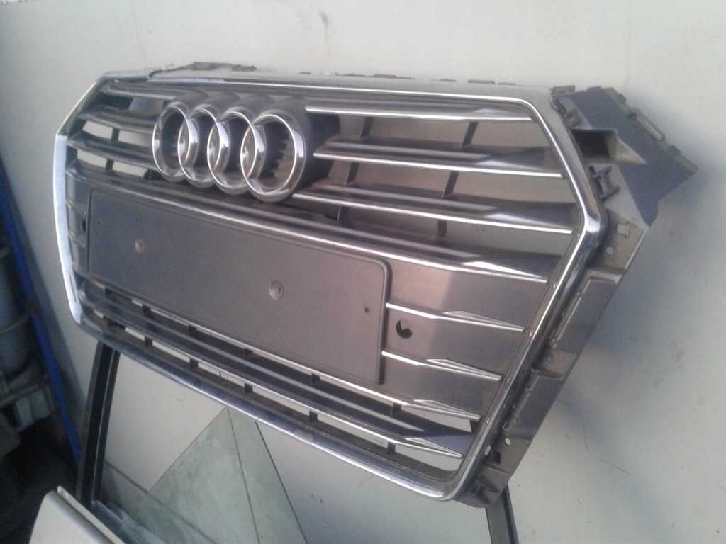 ATRAPA GRIL GRILL ZDEZRAKA PRZEDNIEGO PRZÓD AUDI A4 B9 SEDAN KOMBI AVANT S4 - 14030827597 ...