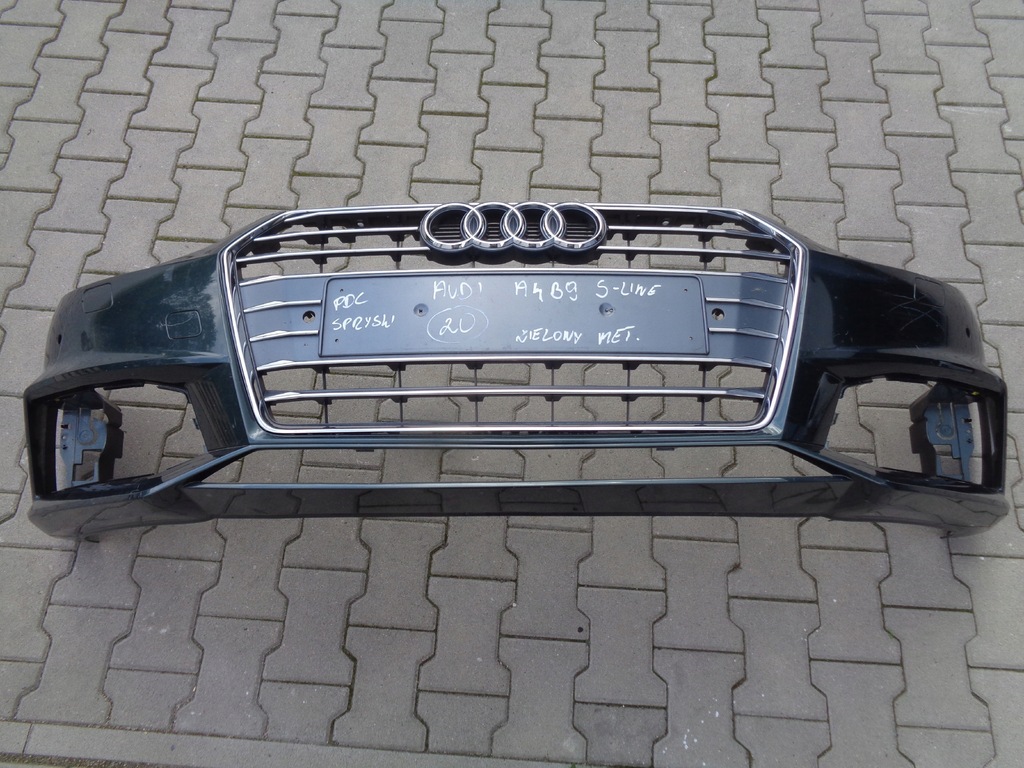 AUDI A4 S4 S LINE B9 8W ZDERZAK PRZÓD 8W0807437F - 8273420158 - oficjalne archiwum Allegro