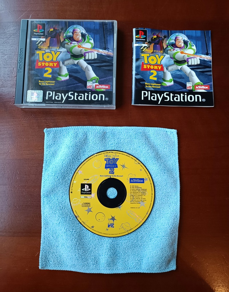 TOY STORY 2 BUZZ LIGHTYEAR PSX PS1 KOMPLETNA - 12313522764 - oficjalne ...