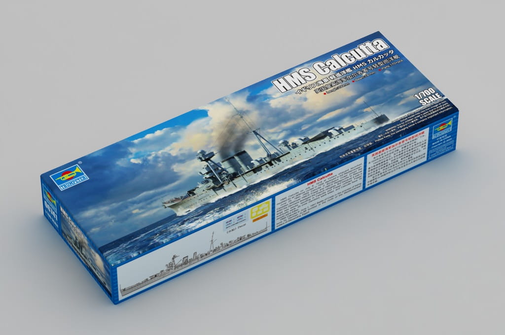 TRUMPETER 06741 1:700 HMS Calcutta - 12968871849 - oficjalne archiwum ...