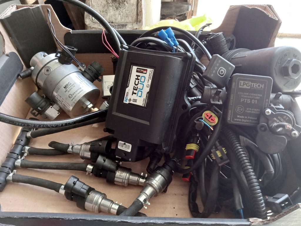 Instalacja sekwencyjna LPGtech Duo - 15482548055 - oficjalne archiwum Allegro