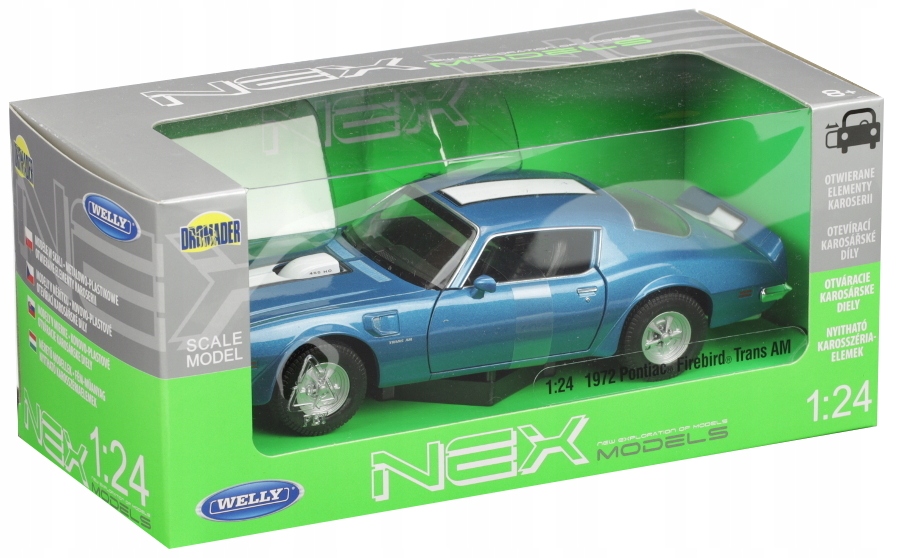 Купить WELLY METAL CAR PONTIAC FIREBIRD TRANS AM 1972 ГОДА: отзывы ...