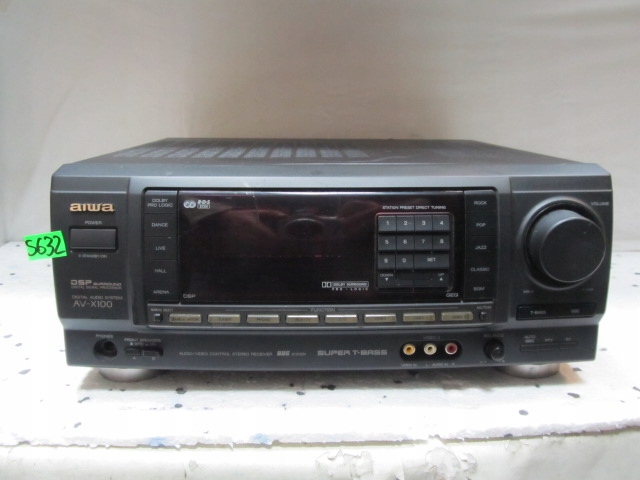 AMPLITUNER AIWA AV-X100 - KOMPONENT - NR S632 - 16746717825 - oficjalne ...