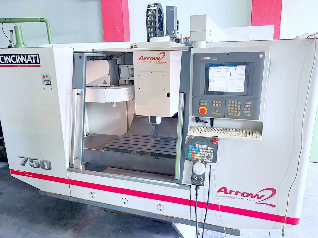Frezarka CNC CINCINNATI ARROW 2 - 750 | z Niemiec - 13855108339 - oficjalne archiwum Allegro