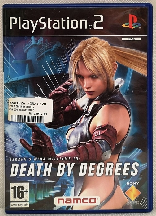 Tekken`s Nina Williams In: Death by Degrees - PS2 - 10825376178 - oficjalne archiwum Allegro