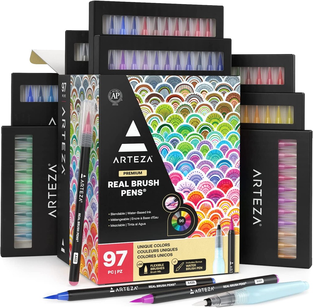 Arteza pisaki akwarelowe wodne 96 mazaki akwarele - 12237664896 ... Arteza pisaki akwarelowe wodne 96 mazaki akwarele - 12237664896 ...