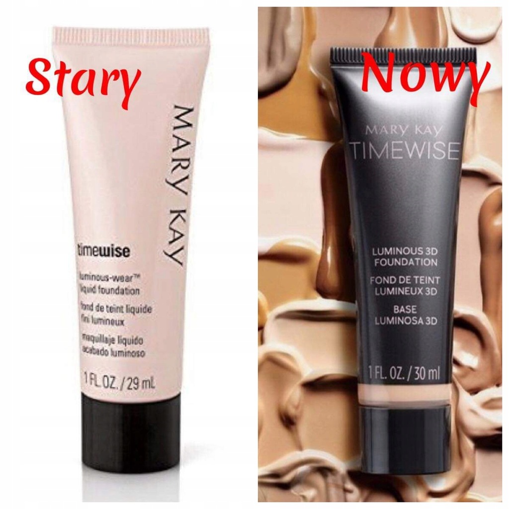 MARY KAY podkład IntelliMatch 3D timewise BEIGE 4 - 9052795964 ...