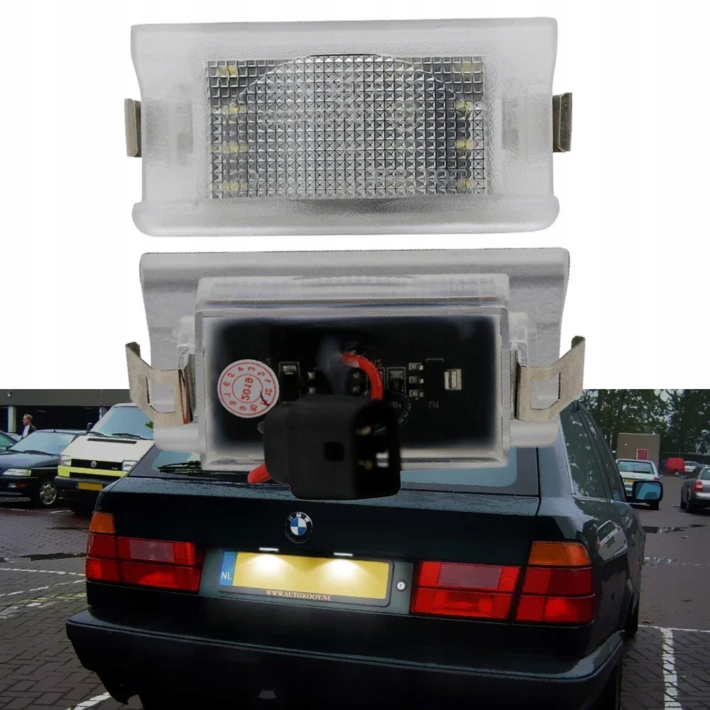 LED License Plate Light Number Plate Lamp For BMW E34 Touring 1987-1996 ...