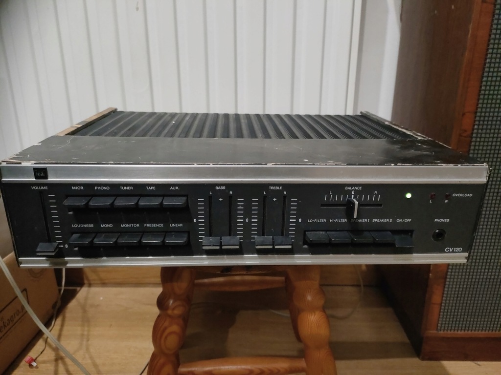 Wzmacniacz Dual CV-120 - 13743590511 - oficjalne archiwum Allegro