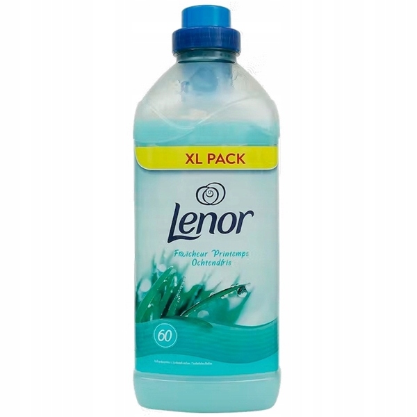 LENOR PŁYN PŁUKANIA WIOSENNA ŚWIEŻOŚĆ 1,38L 60PRAŃ - 14113244604 - oficjalne archiwum Allegro