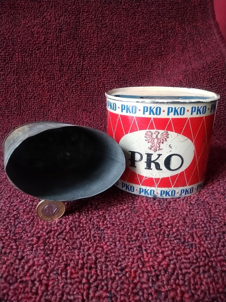 Skarbonka PKO z PRL - 11413028643 - oficjalne archiwum Allegro