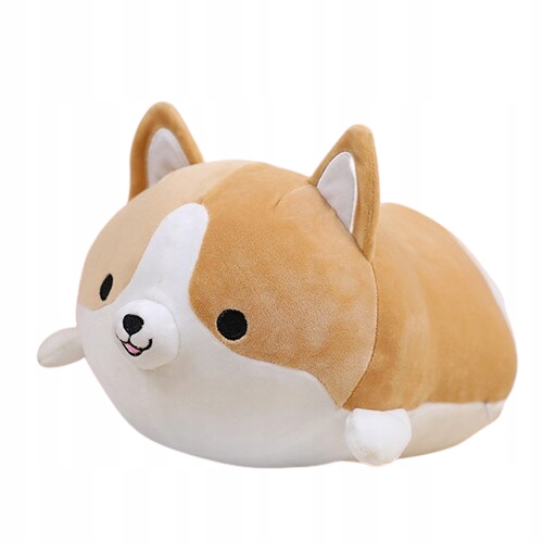 PLUSZAK PIES PIESEK CORGI MASKOTKA 30CM BRĄZOWY - 13181418052 ...