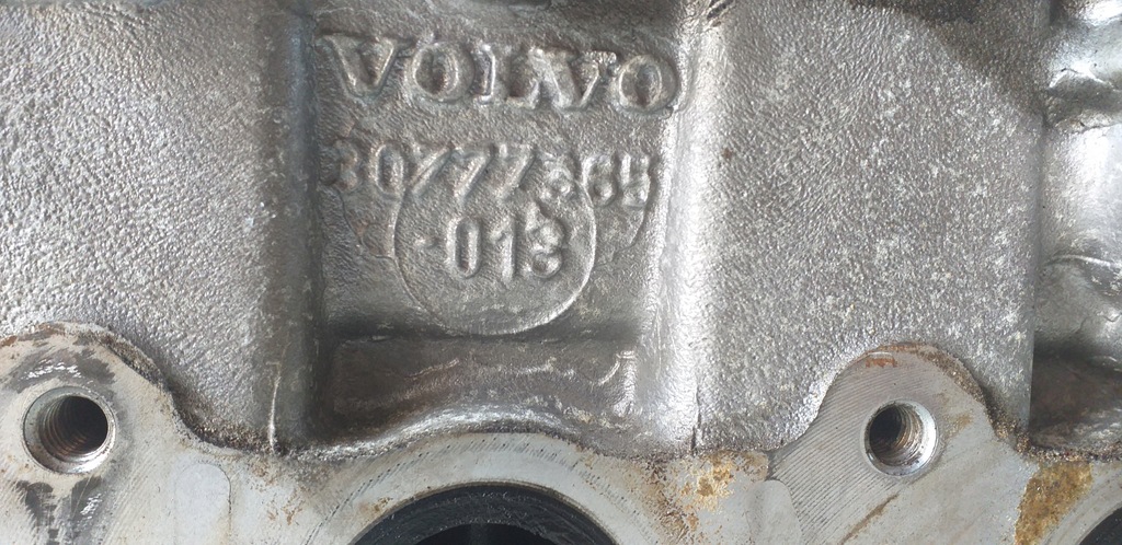 Volvo S60 II V60 D3 Głowica kompletna 30777365 - 12623053107 ...
