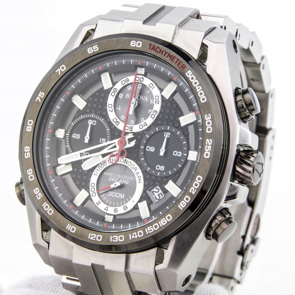 Zegarek BULOVA 98B270 chrono 262HZ 30 ATM data - 7476529551 - oficjalne ...