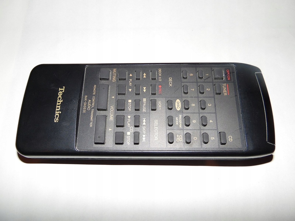 Pilot do amplituner TECHNICS RAK-SA302E SA-GX130 - 13145600521 - oficjalne archiwum Allegro