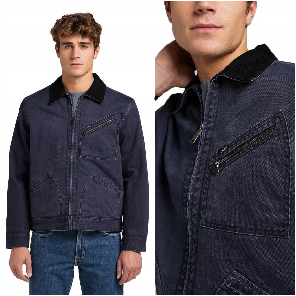 LEE PADDED 91B JACKET MĘSKA KURTKA PRZEJŚCIOWA M - 12171642581 ...