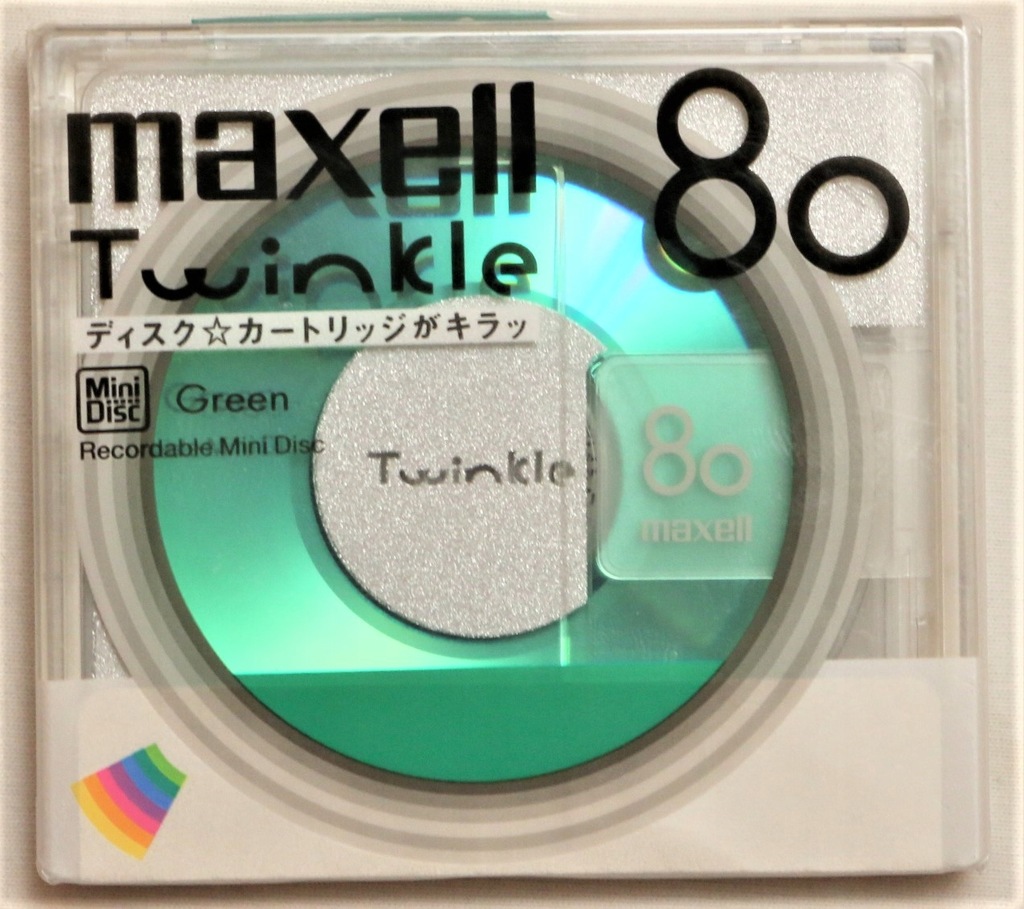 Minidisc mini disc MAXELL TWINKLE 80 - 11578322598 - oficjalne archiwum ...