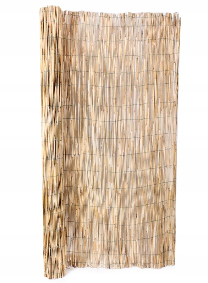 PARAWAN OGRODOWY TRZCINA OSŁONA NA BALKON PŁOT Z TRZCINY BOHO 145x300 ...