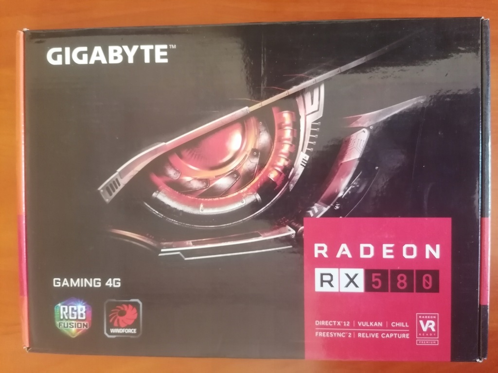 Karta graficzna Gigabyte Radeon RX 580 4 GB Gaming - 13585126906 ...