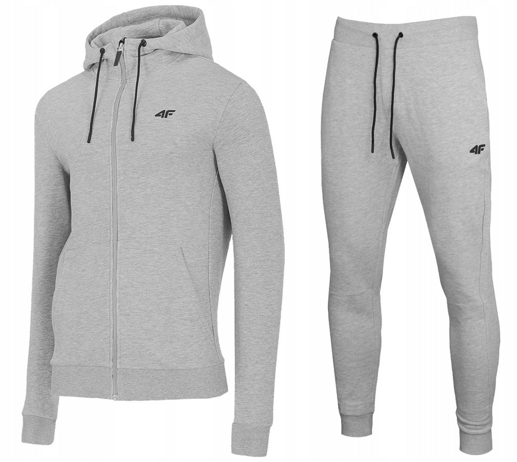 4F MĘSKIE DRESY KOMPLET Bluza 004 Spodnie 001 DRES - 8920489862 ...