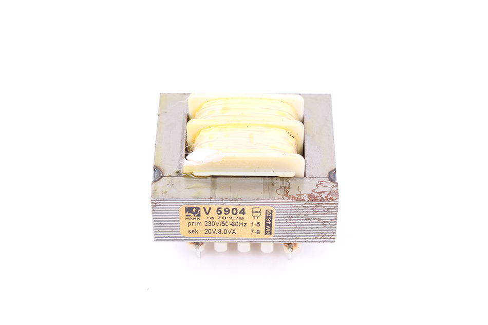 TRANSFORMATOR V5904 3VA 230V/20V HAHN ID41739 - 12012528445 - oficjalne ...