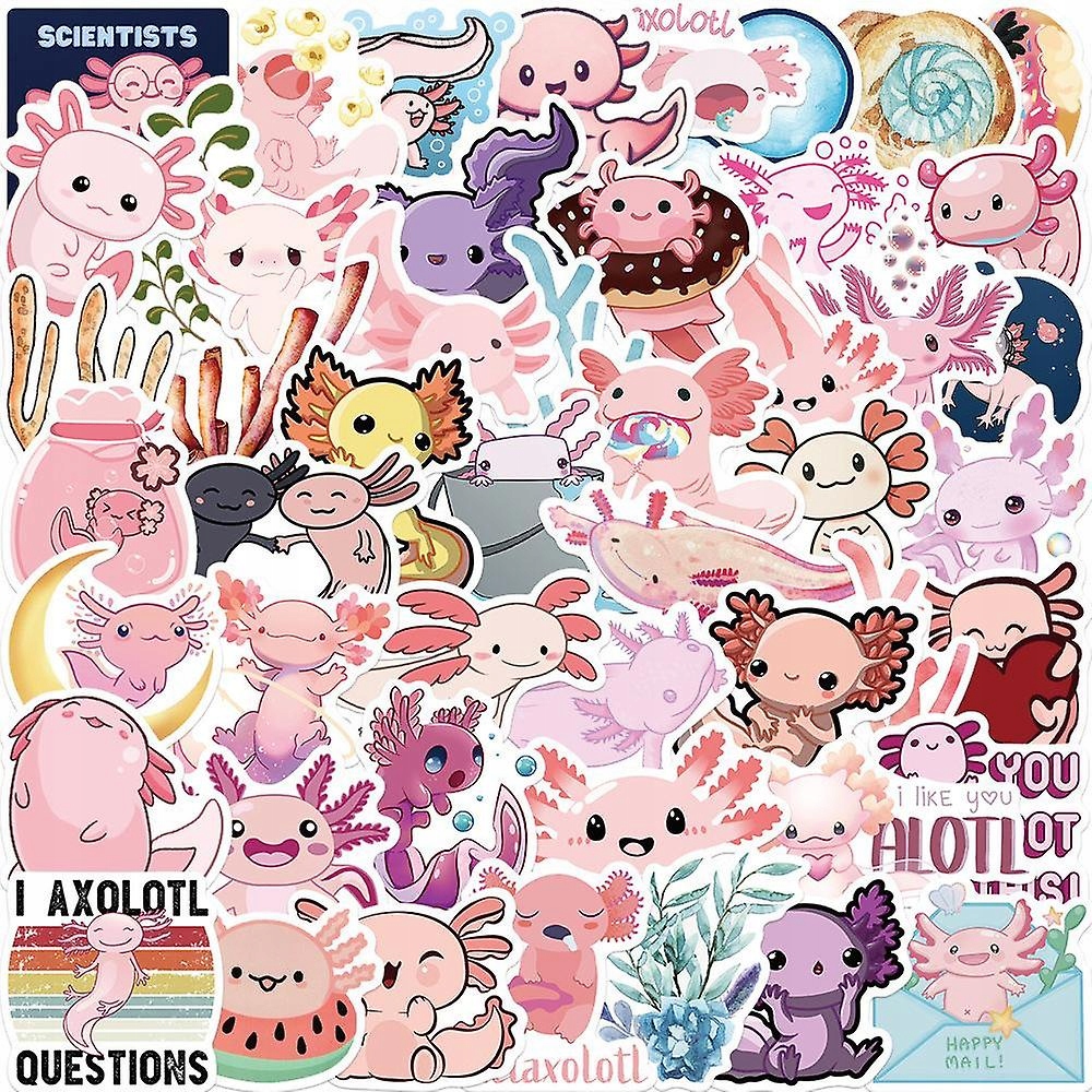 50 Cartoon Animal Salamander Axolotl Doodle - 12500314310 - oficjalne ...