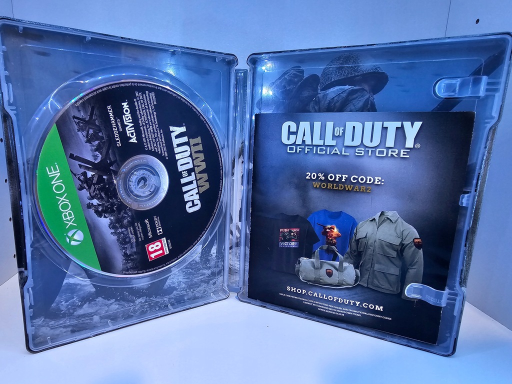 Купить Call Of Duty WWII Steelbook Microsoft Xbox One: отзывы, фото и ...