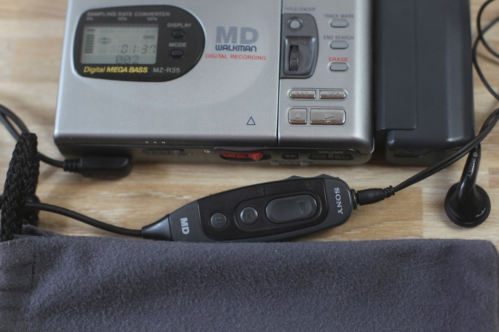Sony MZ R35 Walkman MiniDisc Vintage (1998) - 14163673841 - oficjalne ...