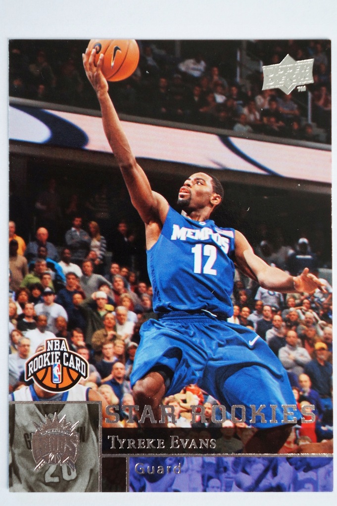 Karty NBA * Base+ ** TYREKE EVANS ** Rookie Card - 12722296553 ...