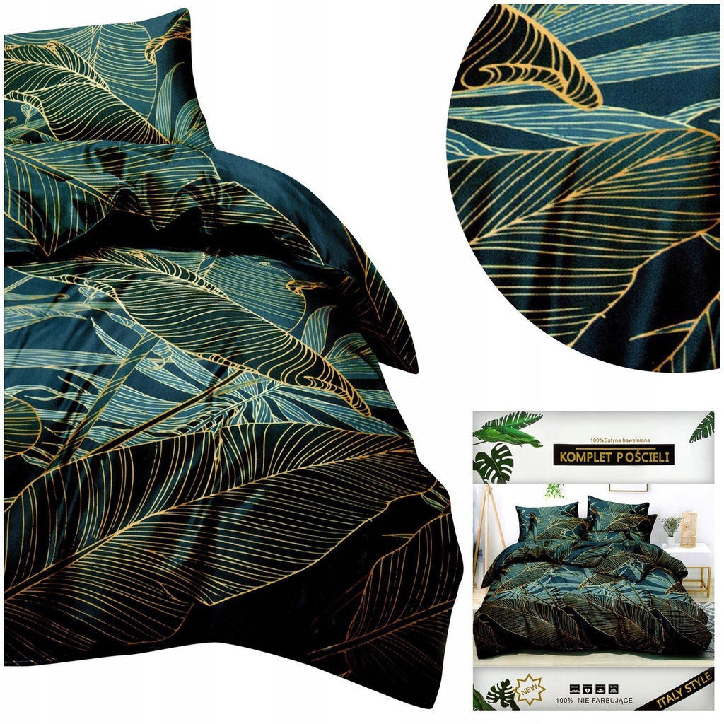 Pościel 180x200 Komplet 3 części Bawełna Satynowa Dalwin 896 - 14842635059 - oficjalne archiwum ...