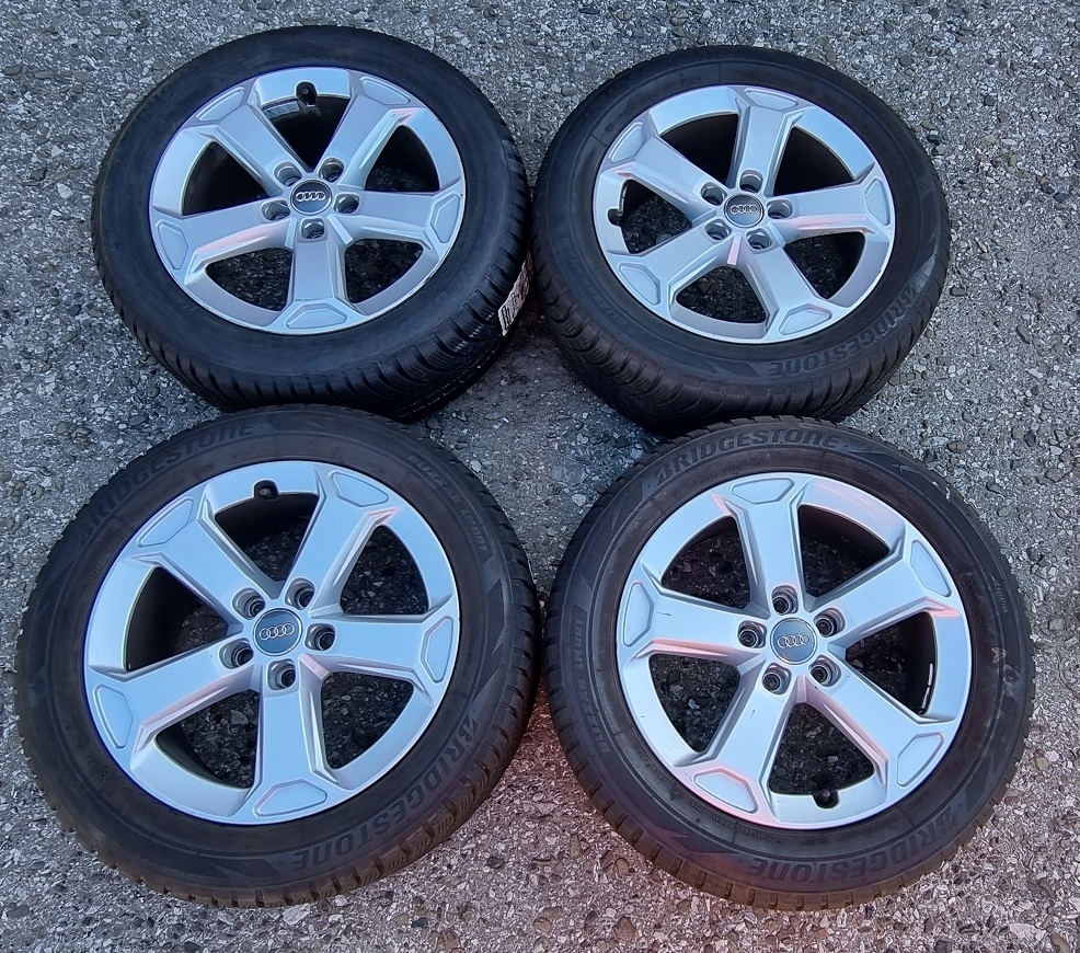 Koła felgi opony ZIMA Audi Q2 Bridgestone Blizzak LM001 215/55R17 17 - 14743058964 - oficjalne ...