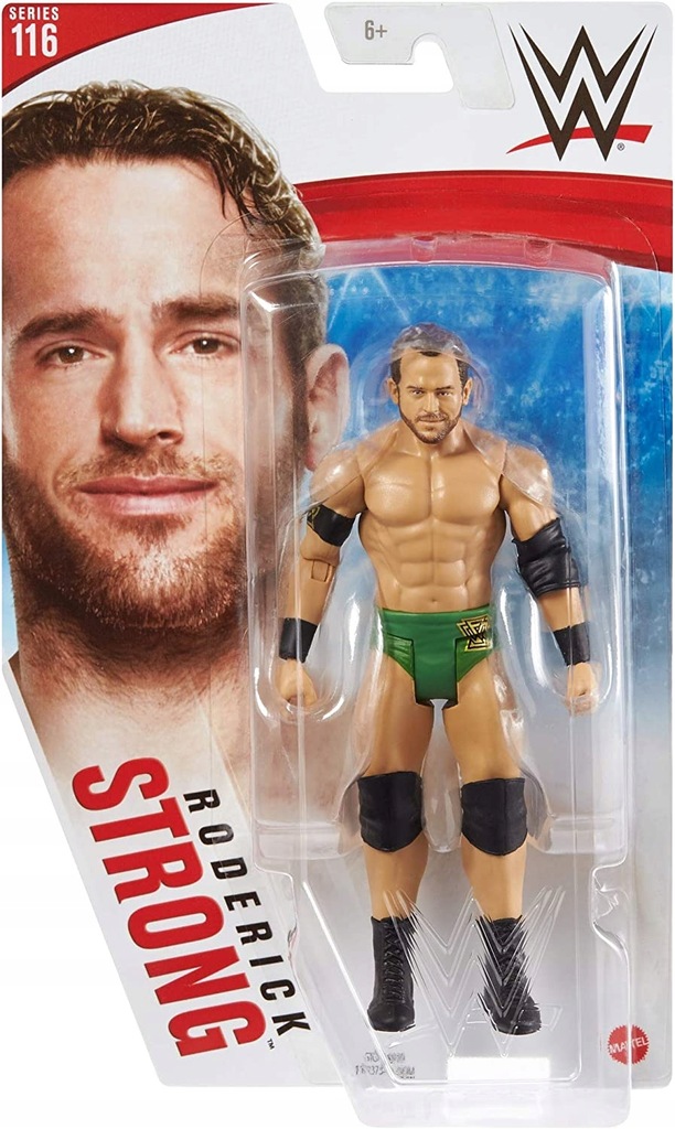 WWE WRESTLEMANIA FIGURKA RODERICK STRONG WRESTLER - 13215043505 ...