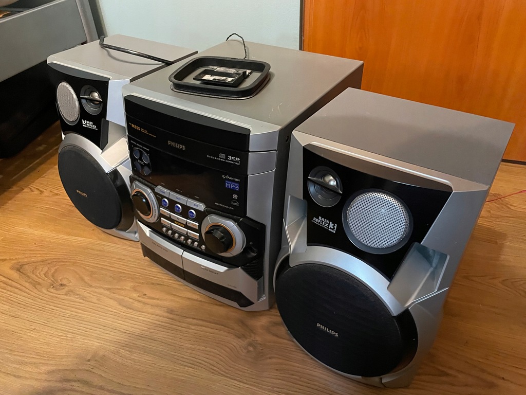 Wieża stereo Philips M355 - 12718650292 - oficjalne archiwum Allegro