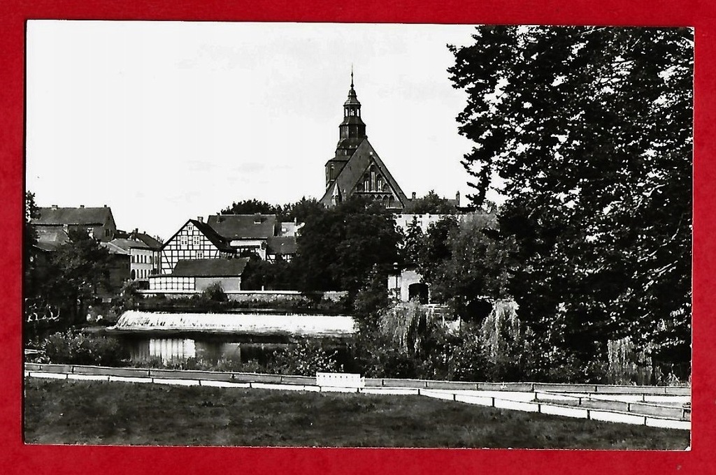 Gryfice Greifenberg.Wodospad i kosciol . - 12797683495 - oficjalne ...