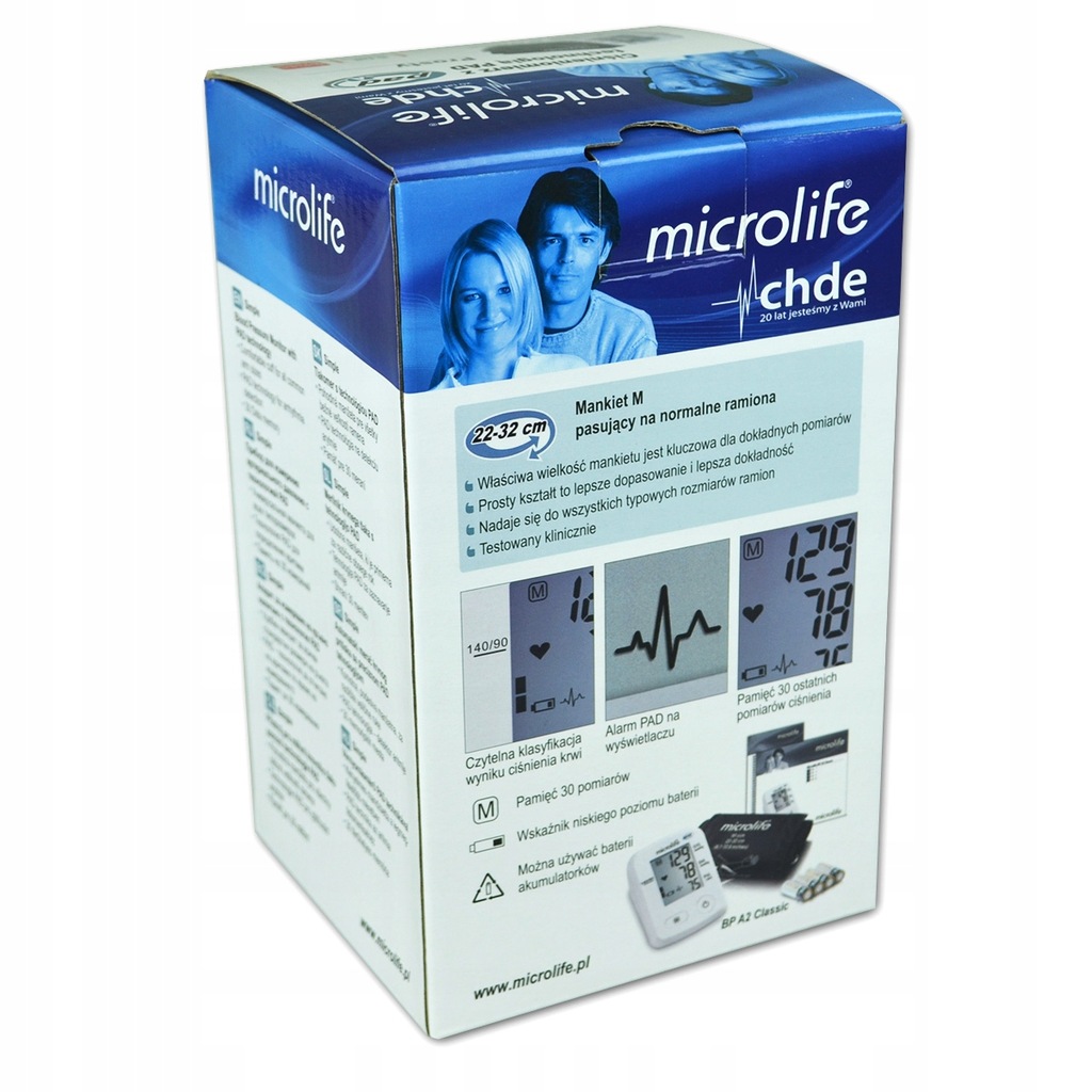 Ciśnieniomierz Microlife BP A2 Classic + zasilacz - 7847814435 ...