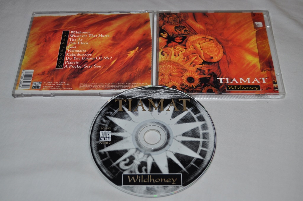 TIAMAT - WILDHONEY 1994R MATRIX DURECO IDEAŁ CD - 12989989721 - oficjalne archiwum Allegro