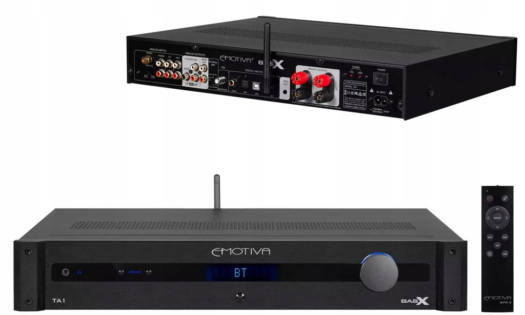 Emotiva BasX TA1 - Wzmacniacz Stereo Zintegrowany - 12797009986 - oficjalne archiwum Allegro