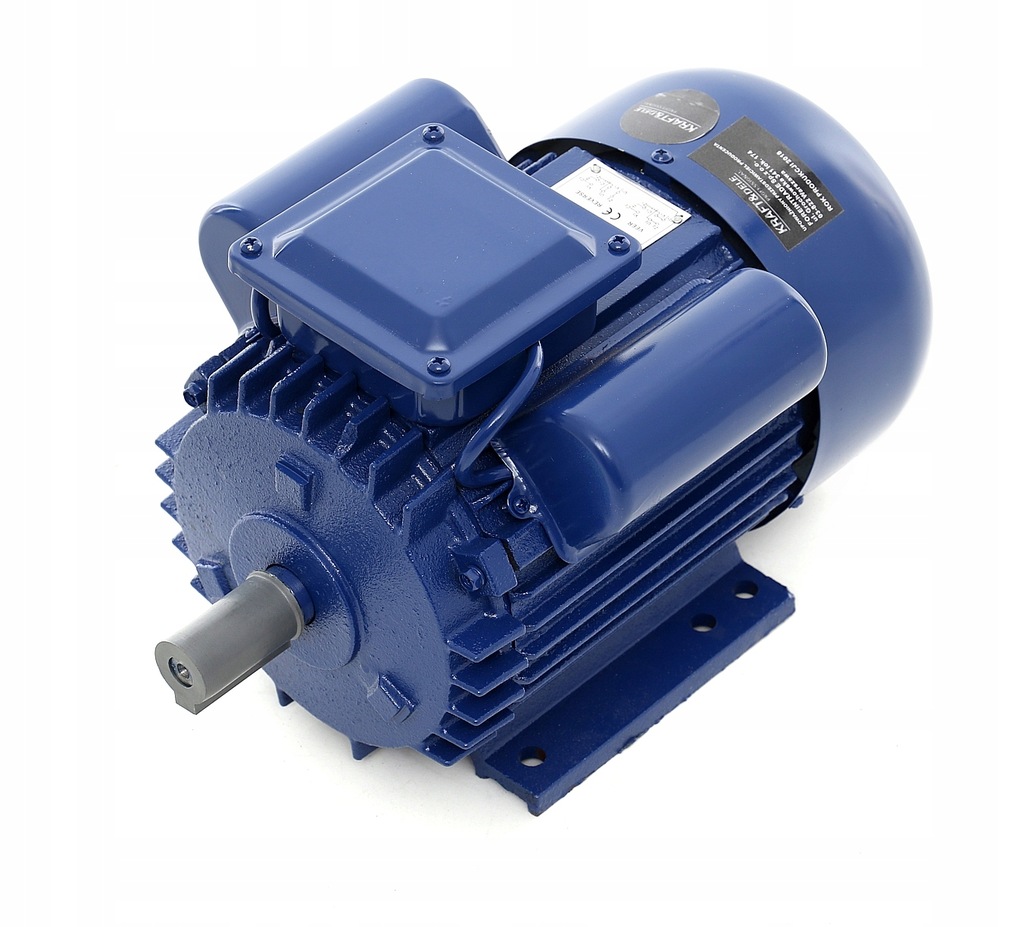SILNIK ELEKTRYCZNY 1 FAZOWY 2,2kW 2800r KRAFT 230V - 7791987548 ...