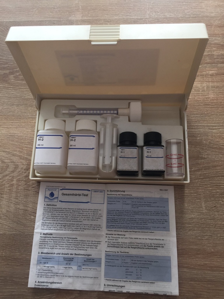 TWARDOŚĆ CAŁKOWITA WODY TEST MERCK-MILLIPORE - 7180817691 - oficjalne ...