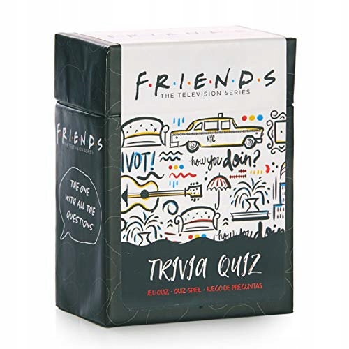 FRIENDS TV Show Trivia Quiz Cards with 200 Quiz Qu - 12901004314 ...