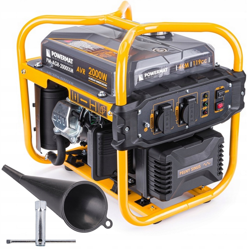 AGREGAT PRĄDOTWÓRCZY INWERTOROWY GENERATOR 2000W - 12701822405 - oficjalne archiwum Allegro